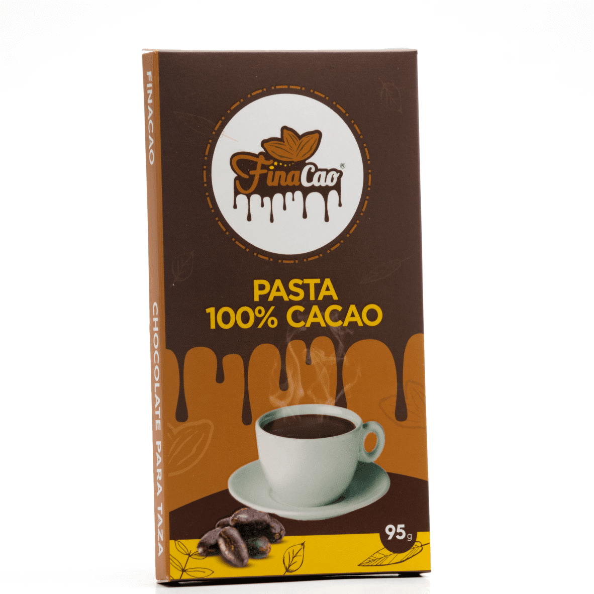 Pasta 100% Cacao, 95g | FINACAO